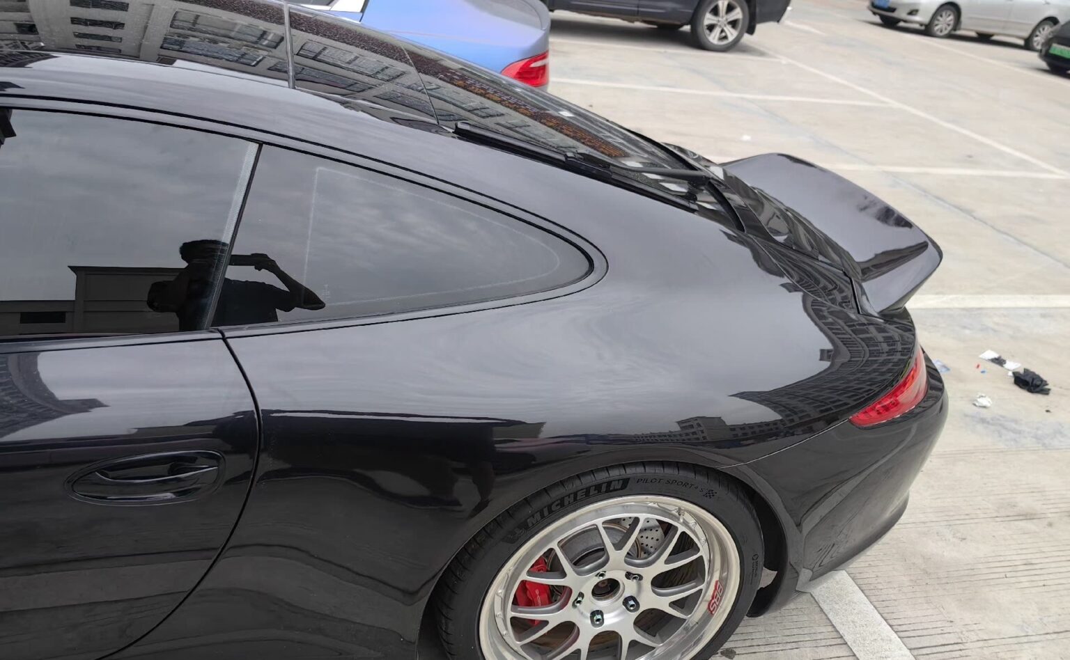 991.1 ducktail Fiberglass/carbon fiber spoiler – Rennmeister LLC